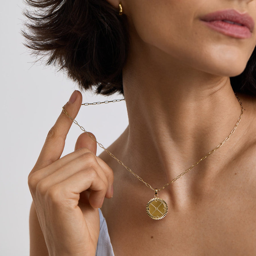 Engravable Compass Necklace – D.LOUISE Jewelry
